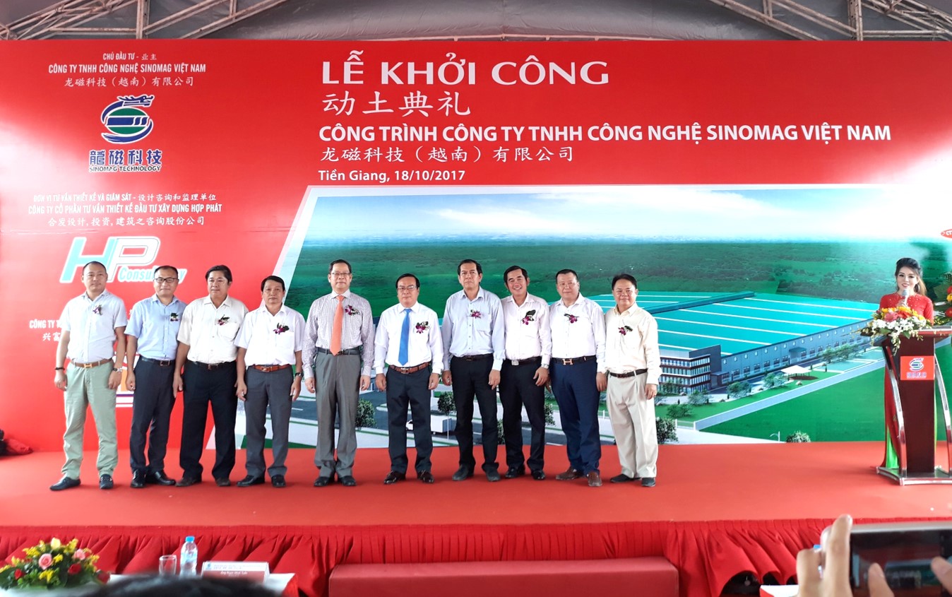 Lễ khởi công Công ty công nghệ Sinomag Việt NamI Tập đoàn sản xuất nam ...