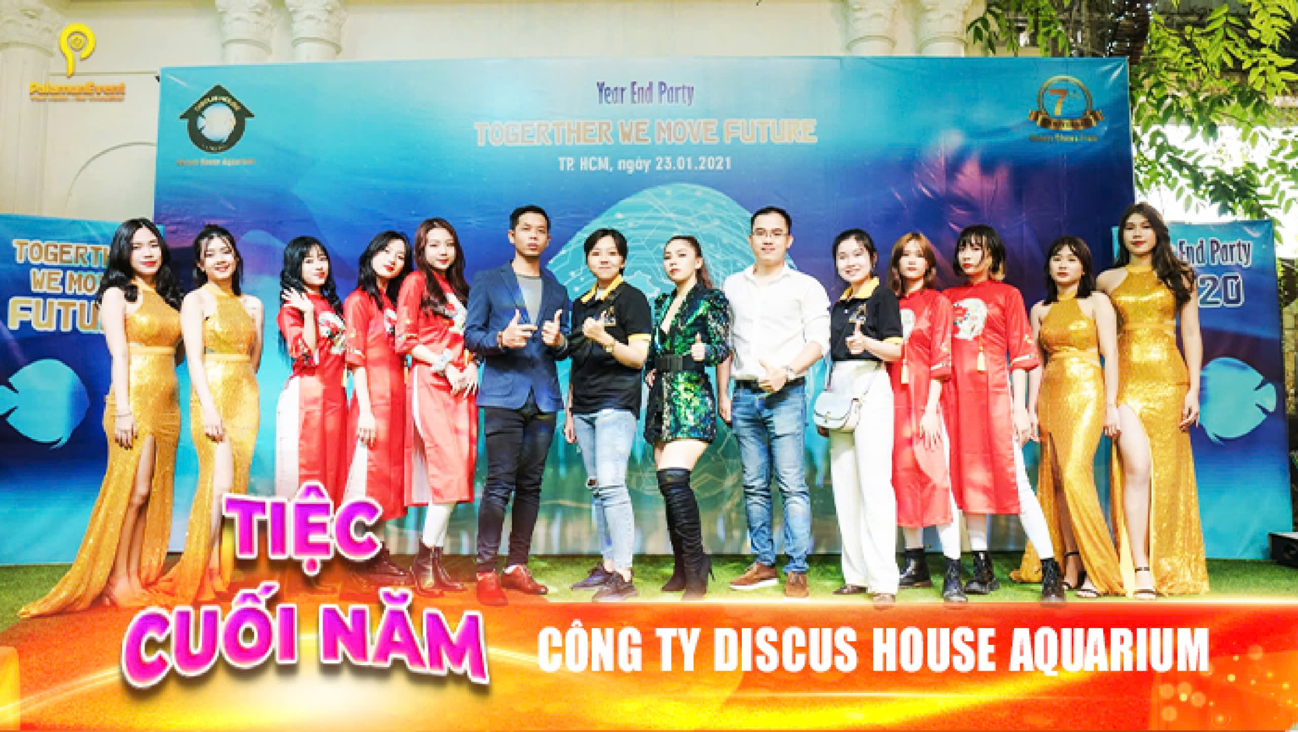 Tổ chức Year End Party Công ty Discus House Aquarium - Palamun Event